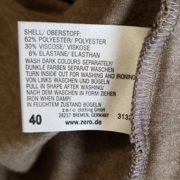 zero | Dresses | Zero Clothing Brown Faux Wrap Dress | Poshmark